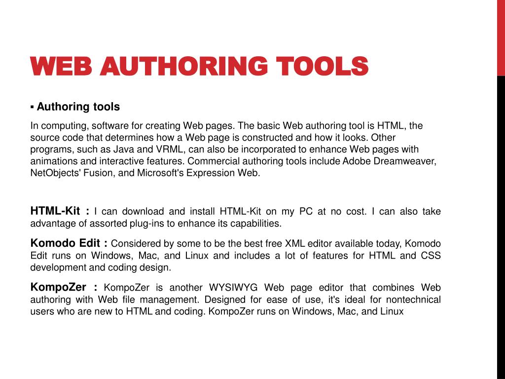 PPT - Web Authoring PowerPoint Presentation, free download - ID:1626139 PPT - Web Authoring PowerPoint Presentation, free download - ID:1626139