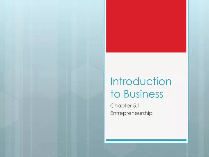 PPT - Introduction to Business PowerPoint Presentation, free download ...