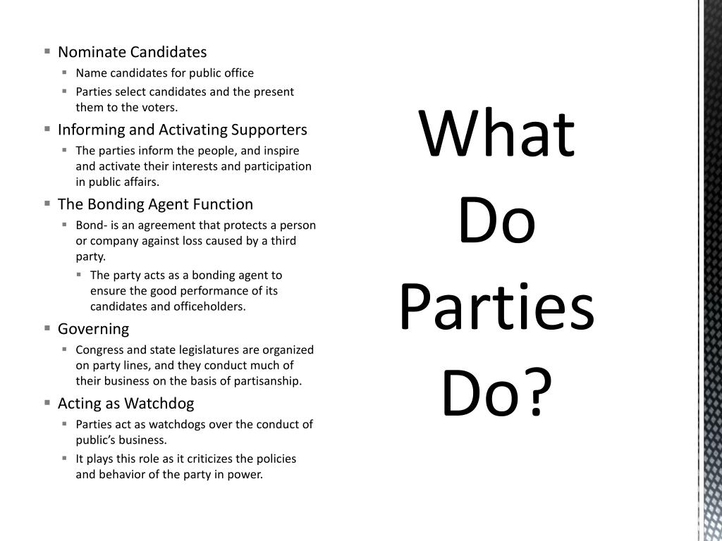 PPT - Political Parties PowerPoint Presentation, free download - ID:1626352