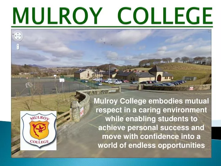 PPT - MULROY COLLEGE PowerPoint Presentation, free download - ID:1627879
