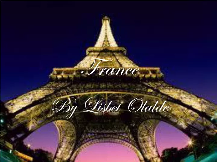 PPT - France PowerPoint Presentation, free download - ID:1628858