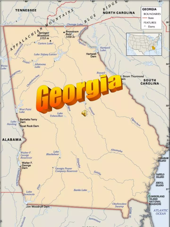 PPT - Georgia PowerPoint Presentation, free download - ID:1628911