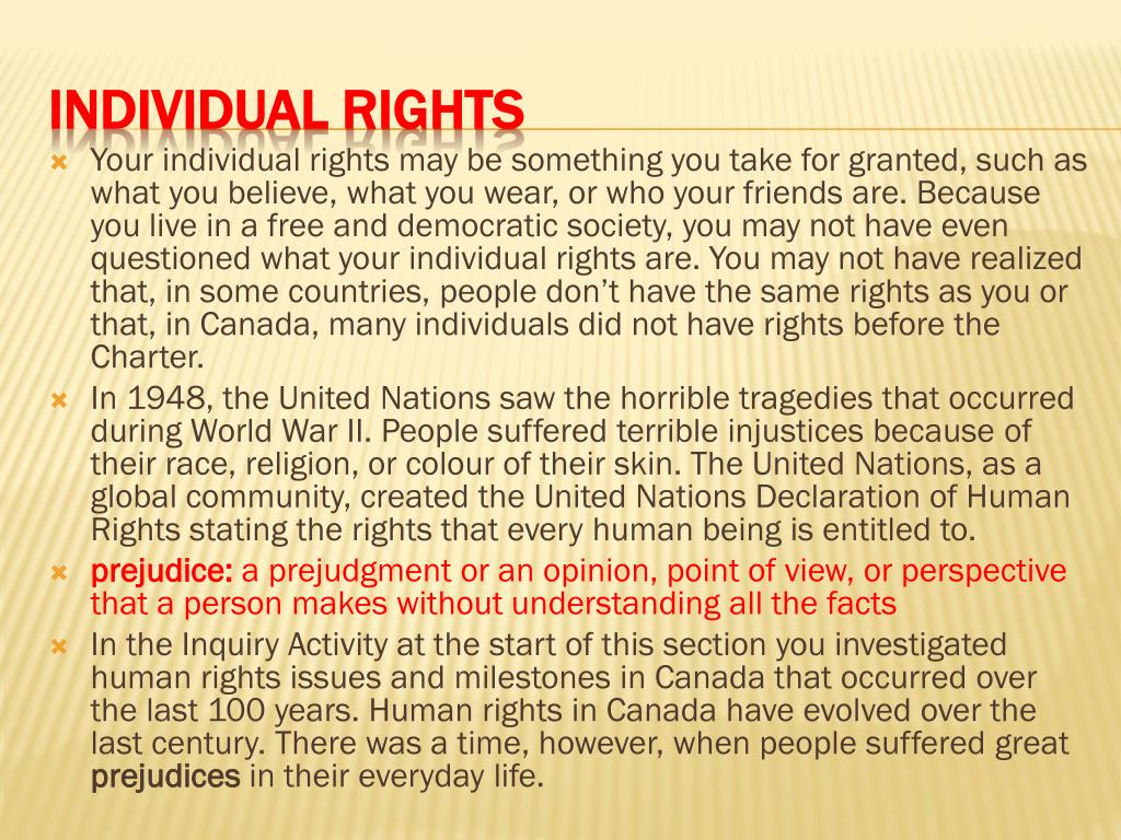 PPT - Canada’s Charter of Rights and Freedoms PowerPoint Presentation ...
