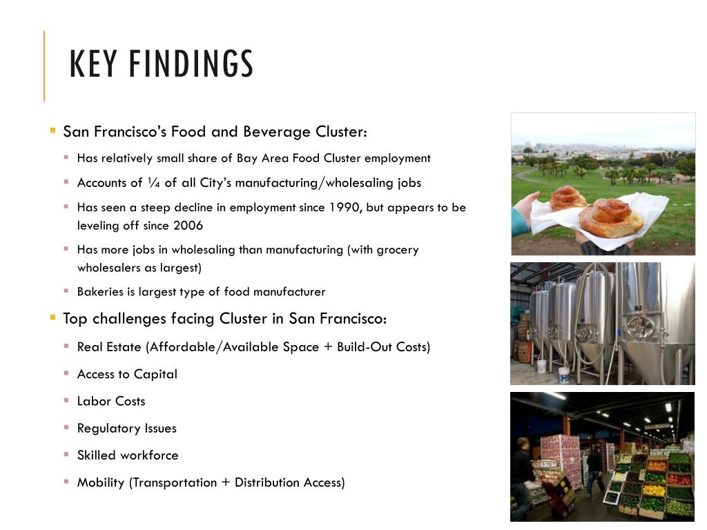 PPT - San Francisco Food & beverage Industry Cluster PowerPoint ...