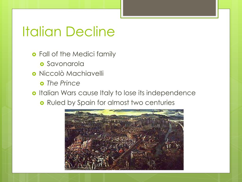 PPT - Italian Renaissance Politics PowerPoint Presentation, free ...