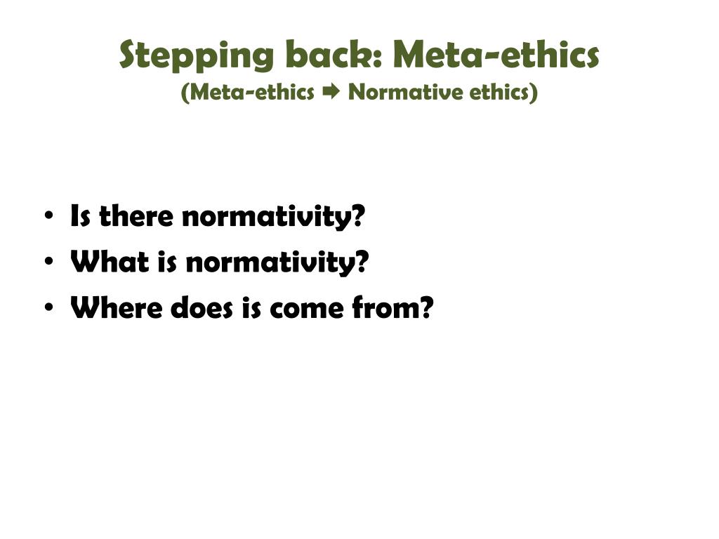 PPT - The mind meat of business ethics: Hopefully food for thought ...