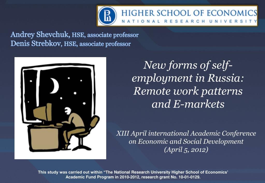 PPT - Andrey Shevchuk , HSE, associate professor Denis Strebkov , HSE ...