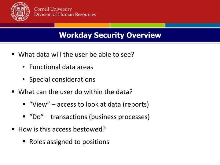 PPT - Workday Security Overview May 2011 PowerPoint Presentation - ID ...
