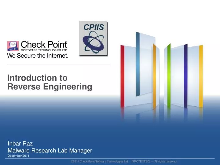 PPT - Introduction to Reverse Engineering PowerPoint Presentation, free ...