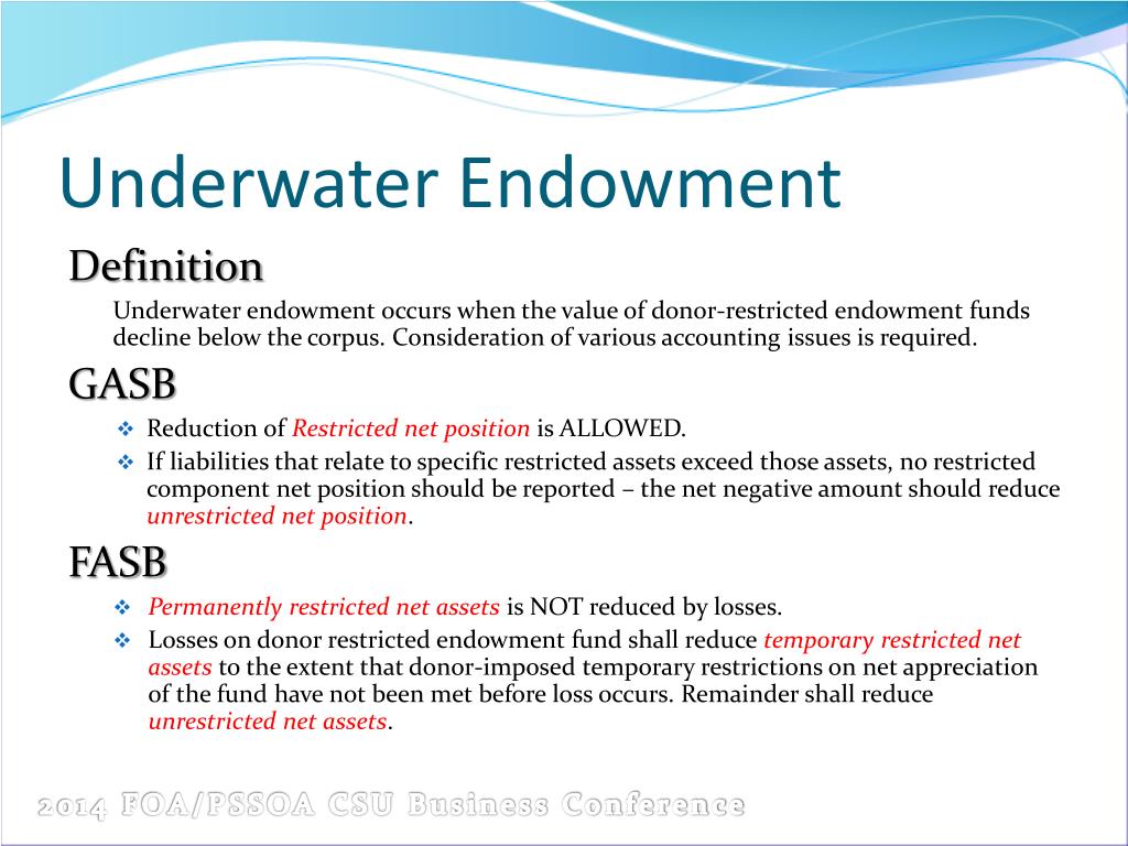 PPT - Endowment Management CSU Financial Officers Association ...