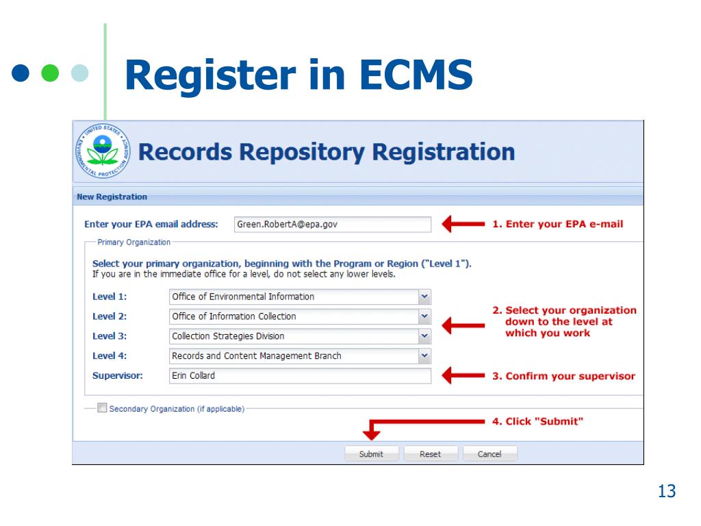 PPT - Records and ECMS Briefing for Departing Senior Officials ...
