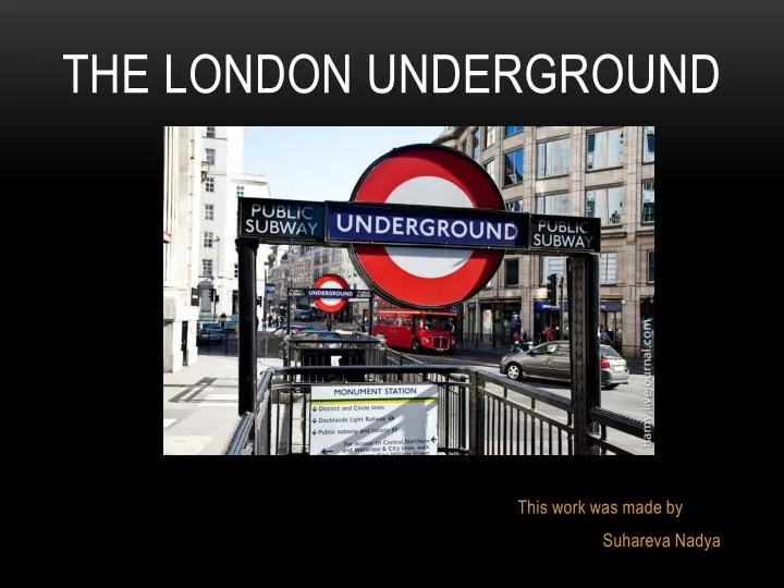 PPT - THE LONDON UNDERGROUND PowerPoint Presentation, free download - ID:1631931