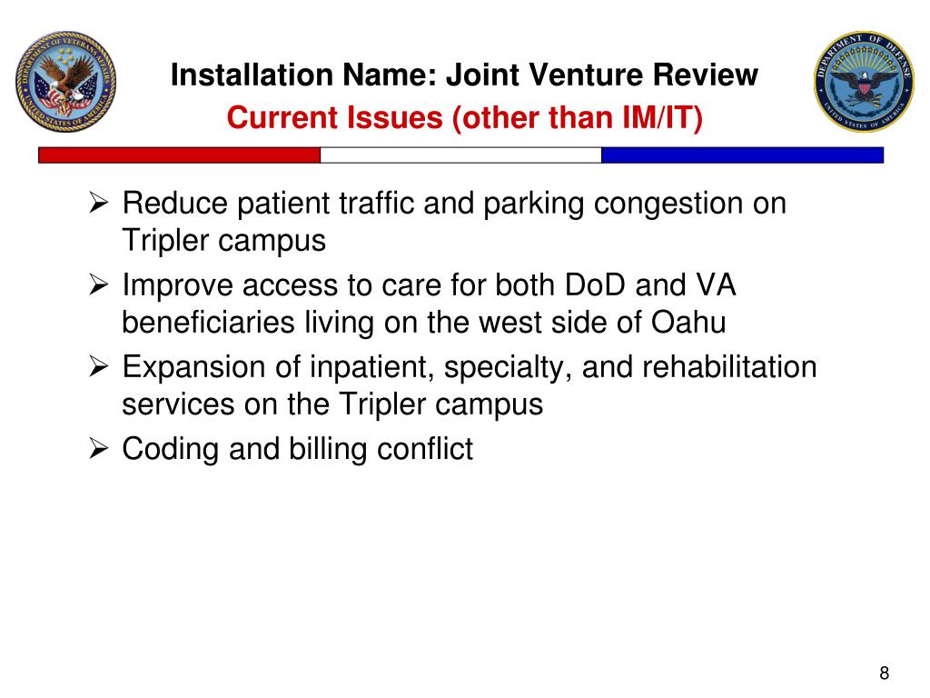 PPT - Joint VA/DoD Conference: Healthcare Services Overview at TAMC and ...