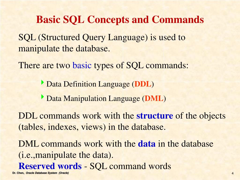 Ppt Chapter 3 Table Creation And Management Creating And Modifying Database Tables 3332