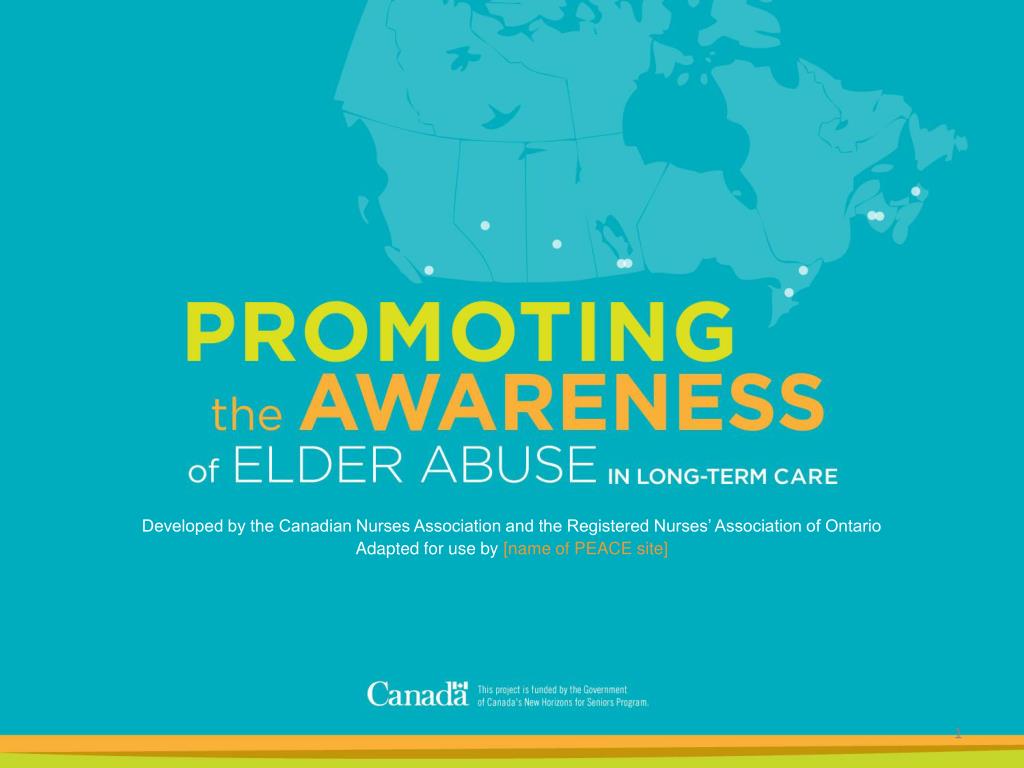 PPT - Developed by the Canadian Nurses Association and the Registered ...