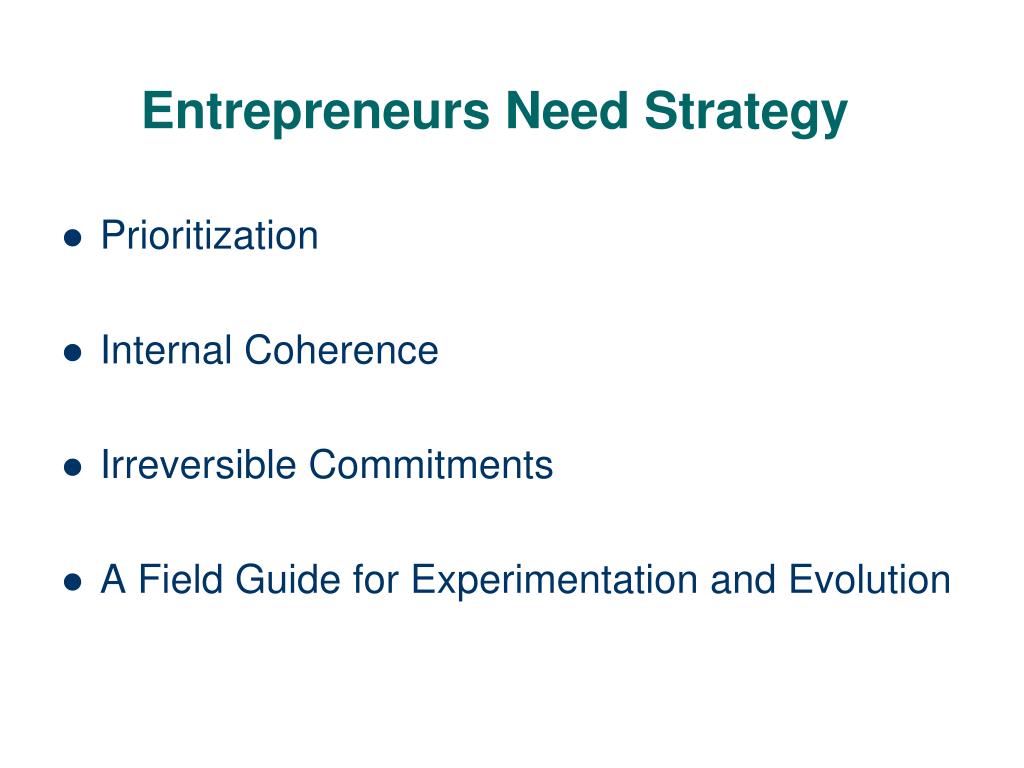 PPT - Entrepreneurial Strategy Joshua Gans Fiona Murray Scott Stern ...