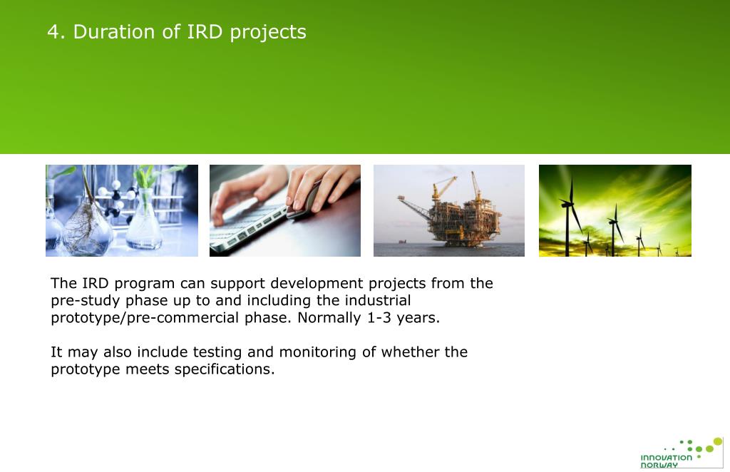 PPT - “Good projects get good funding” IRD – Industrial Research and ...