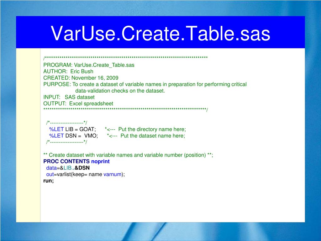 Ppt Automating Survey Data Validation Using Sas Macros Powerpoint Presentation Id1632911