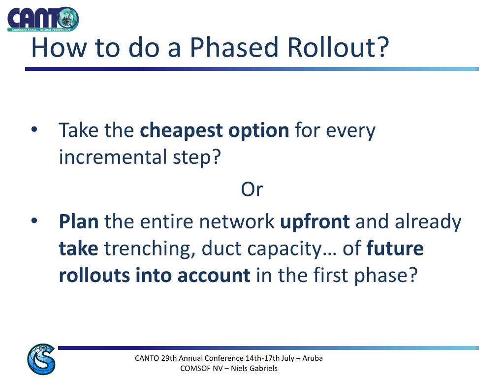 PPT - Opportunities from a combined FTTx rollout covering residential ...