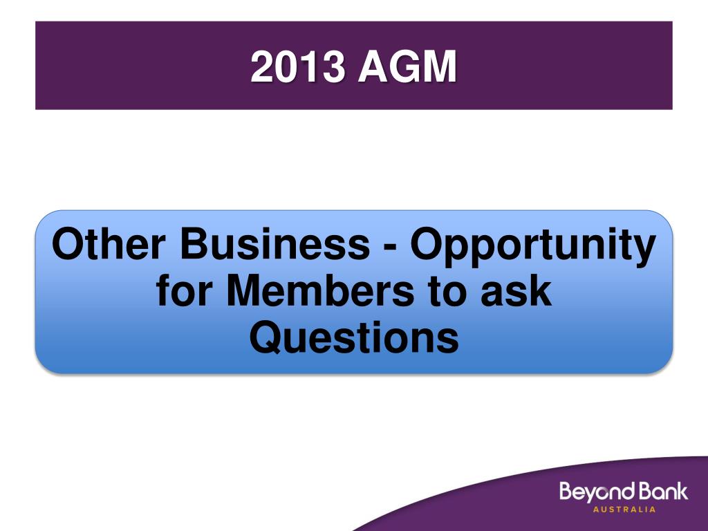 PPT - Annual General Meeting (‘AGM’) 26 November 2013 PowerPoint ...