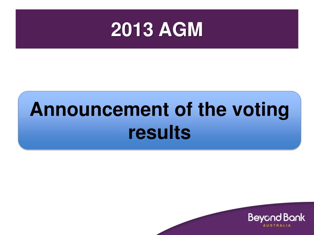 PPT - Annual General Meeting (‘AGM’) 26 November 2013 PowerPoint ...