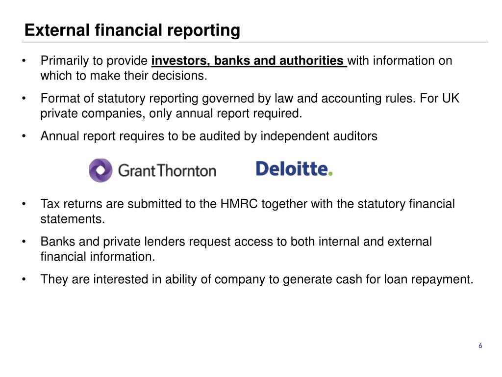 PPT - Financial Reporting PowerPoint Presentation, free download - ID ...