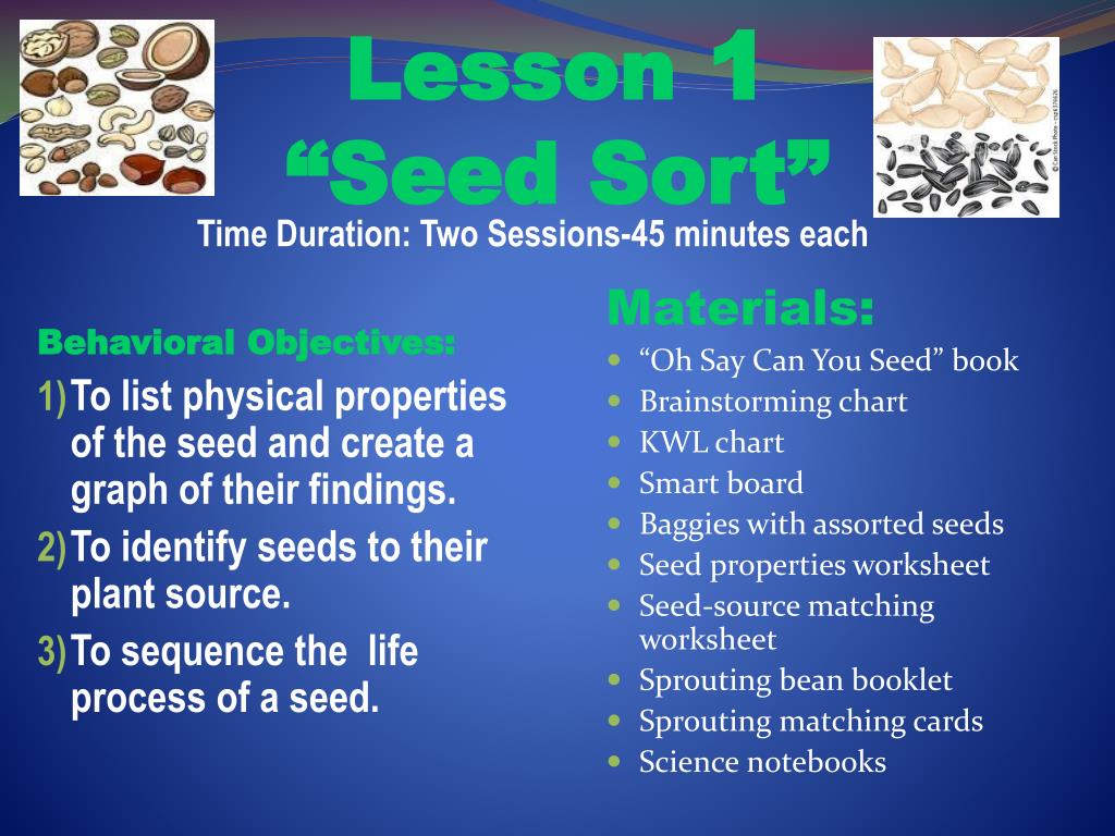 PPT - Plant Unit “Seed of Life” PowerPoint Presentation, free download ...