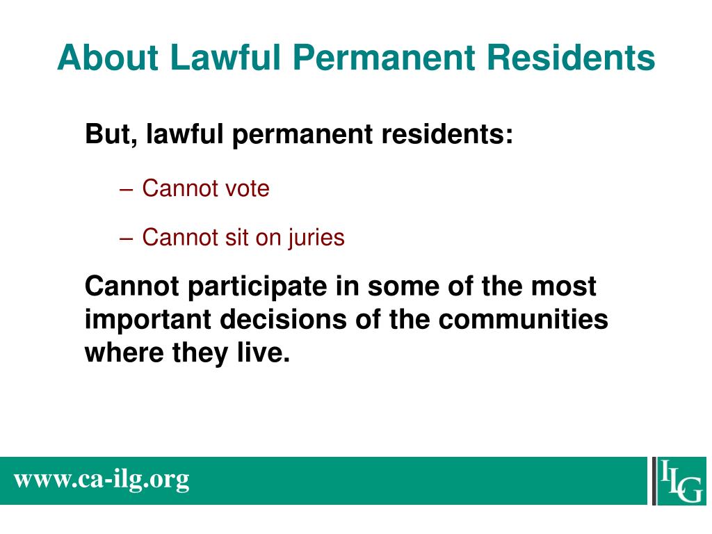 PPT - Supporting Citizenship for Lawful Permanent Residents in ...
