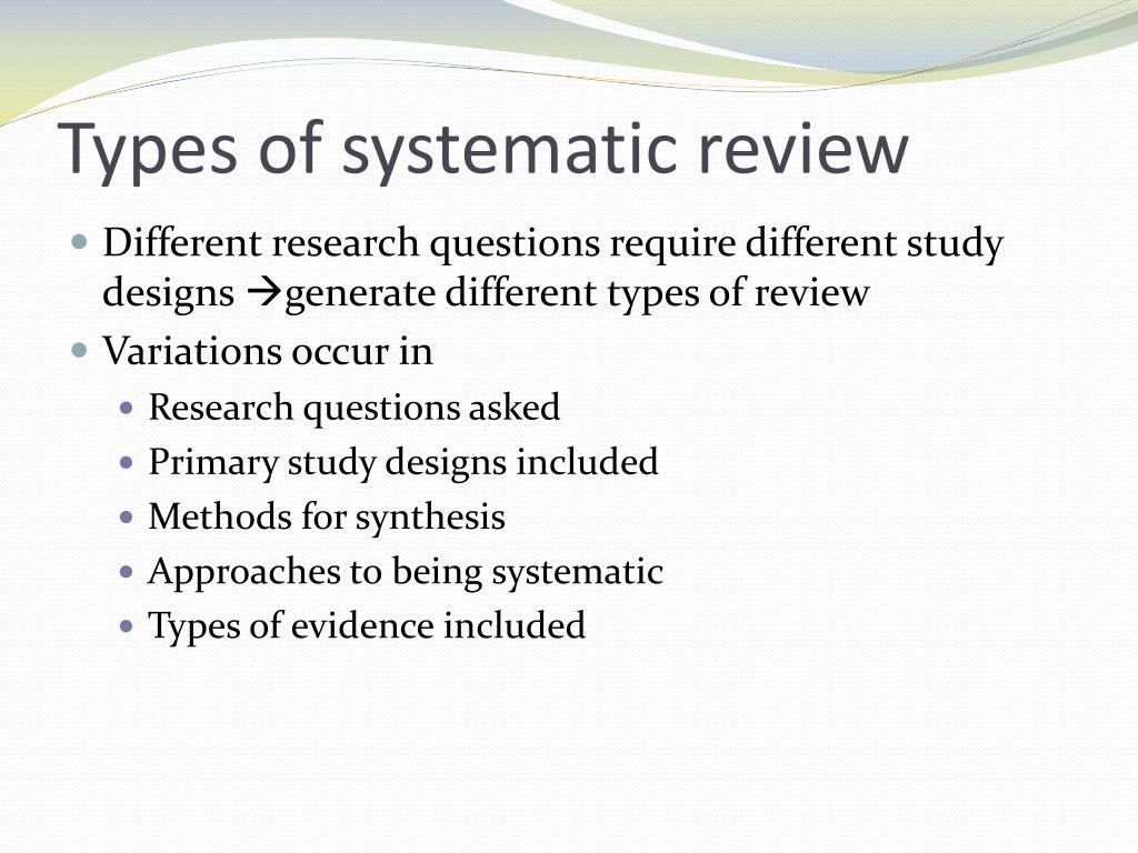 PPT - Systematic Reviews PowerPoint Presentation, free download - ID ... PPT - Systematic Reviews PowerPoint Presentation, free download - ID ...