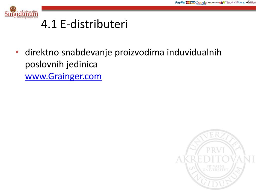 PPT - Tema 2: Elektronski poslovni modeli i koncepti u elektronskoj ...