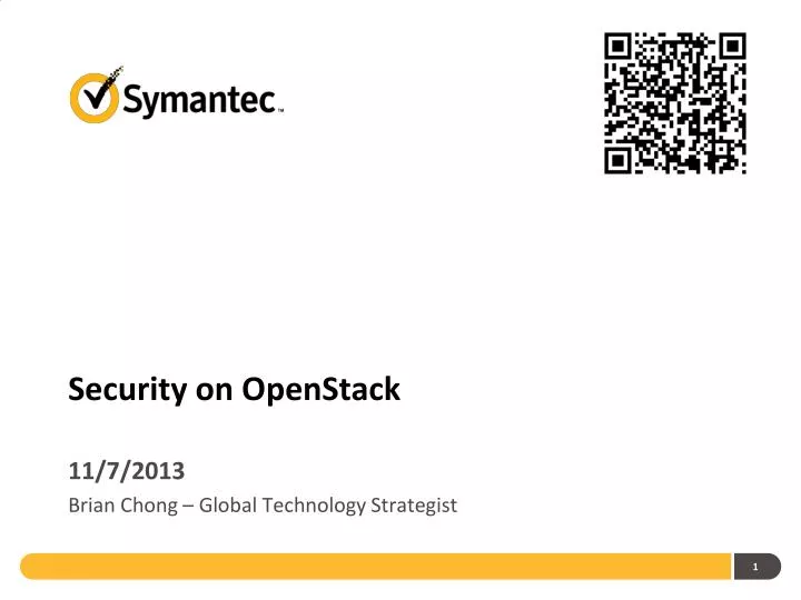 PPT - Security on OpenStack PowerPoint Presentation, free download - ID ...