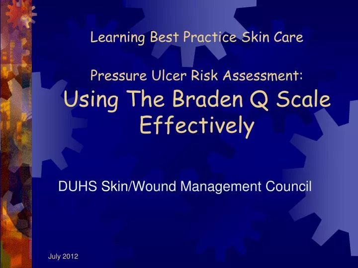 What Is The Braden Pressure Ulcer Risk Assessment at Zelma Harvey blog