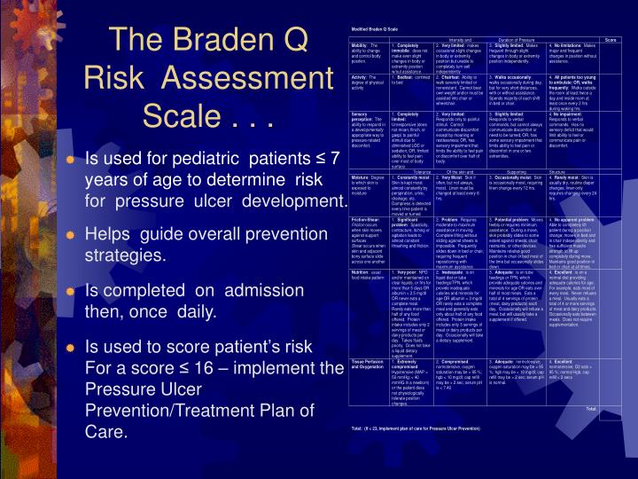 PPT - Learning Best Practice Skin Care Pressure Ulcer Risk Assessment ...
