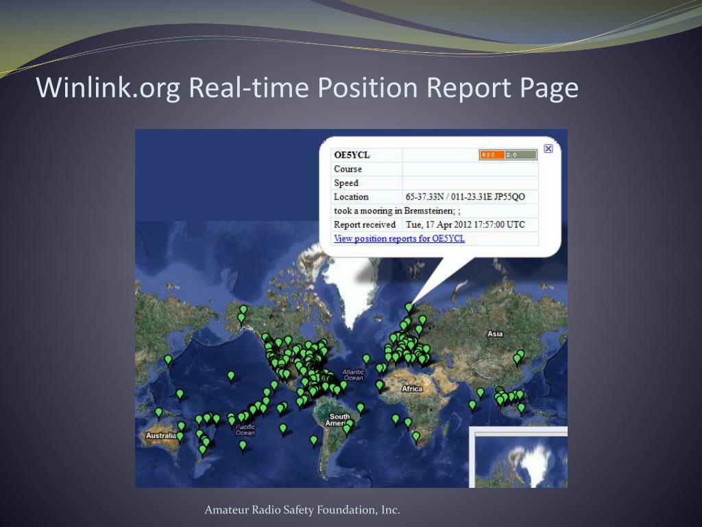 PPT - Winlink 2000 System Evolution for Enhanced Emergency ...