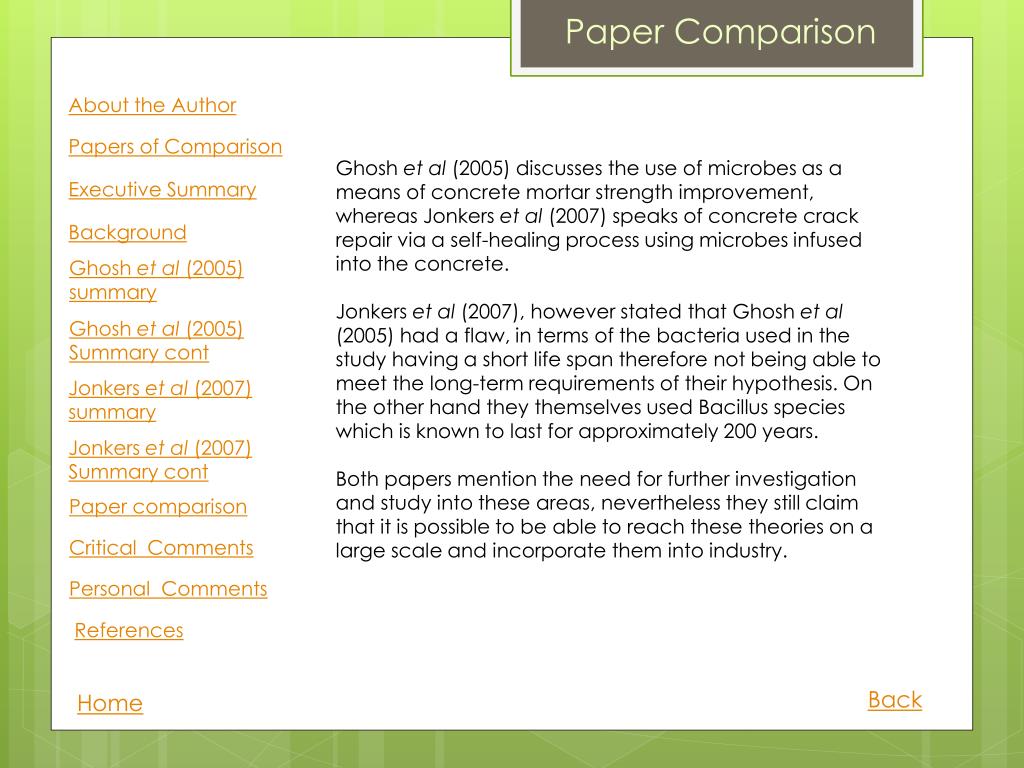 PPT - Bio-concrete as a means of concrete strengthening and repair ...