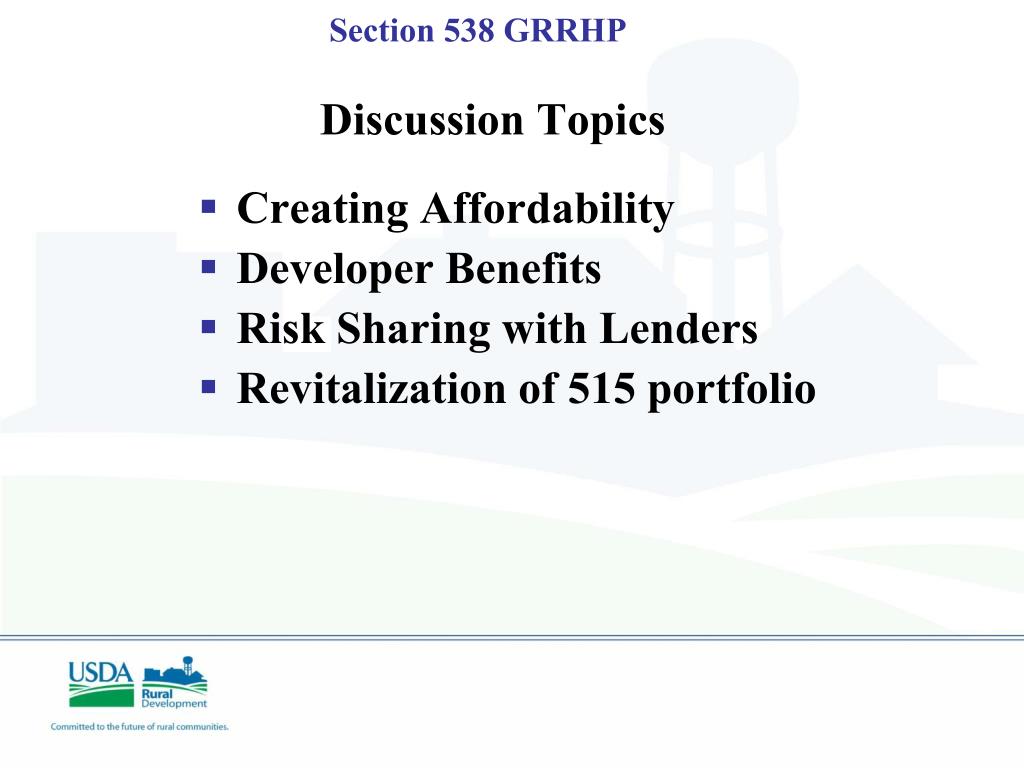 PPT - NIFA AFFORDABLE HOUSING INNOVATION MARKETPLACE BIG PLANS FOR ...