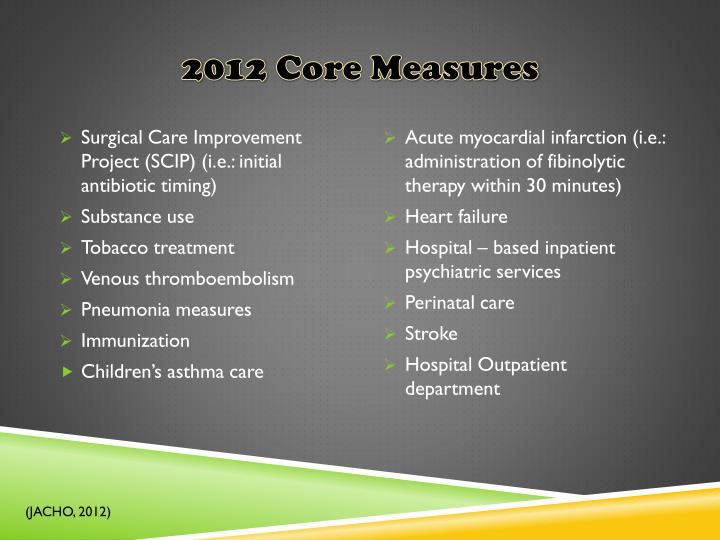 PPT - Joint Commission on the Accreditation of Healthcare Organizations ...