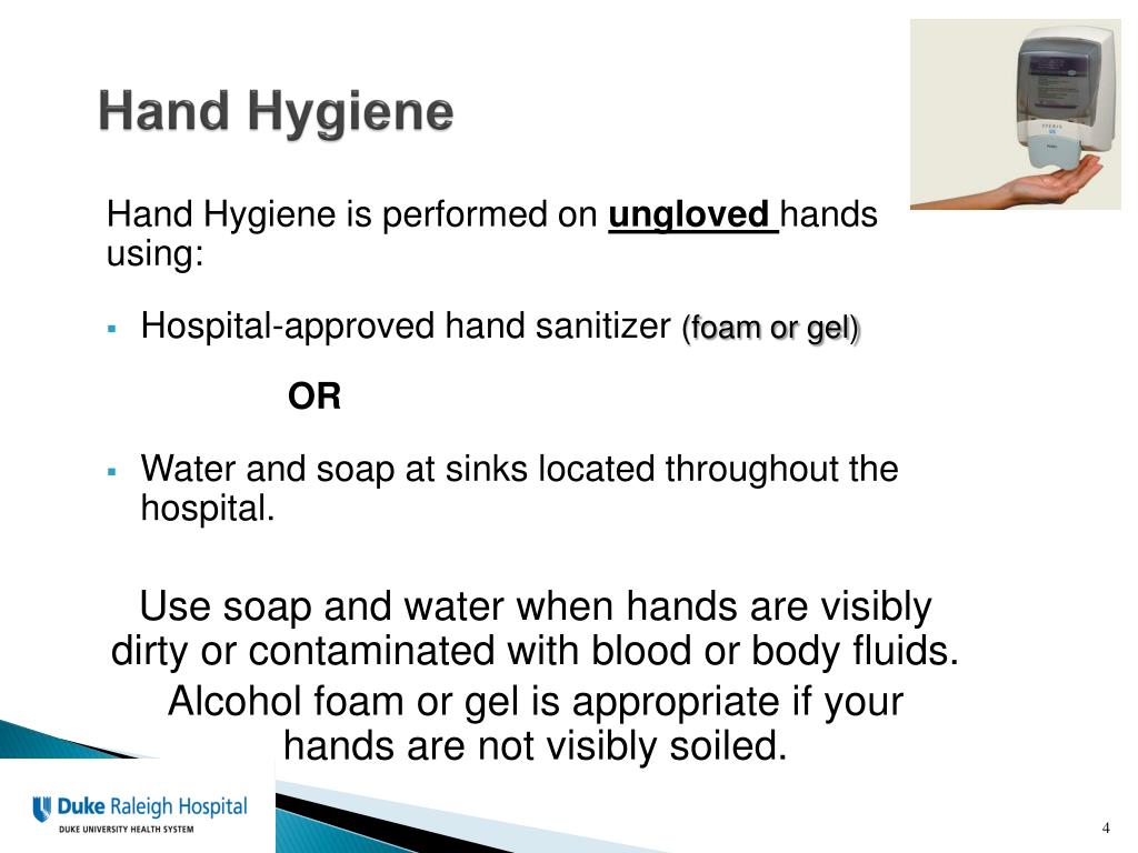 PPT - INFECTION PREVENTION & CONTROL AT DUKE RALEIGH HOSPITAL ...