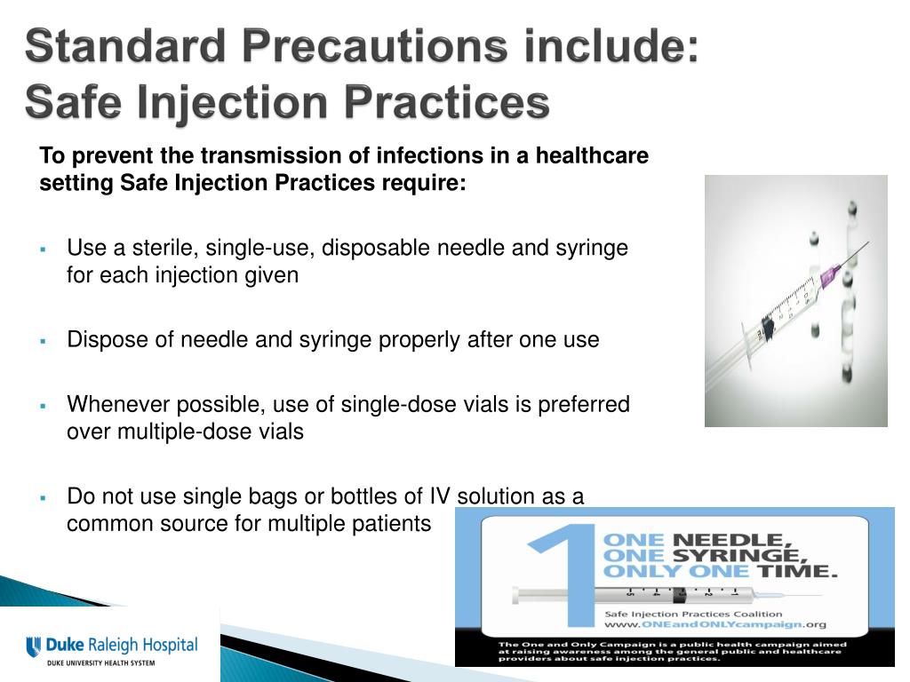 PPT - INFECTION PREVENTION & CONTROL AT DUKE RALEIGH HOSPITAL ...