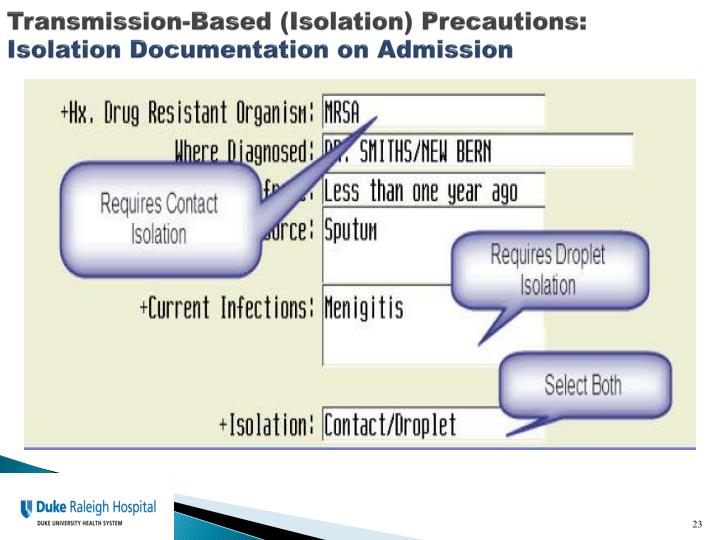 PPT - INFECTION PREVENTION & CONTROL AT DUKE RALEIGH HOSPITAL ...