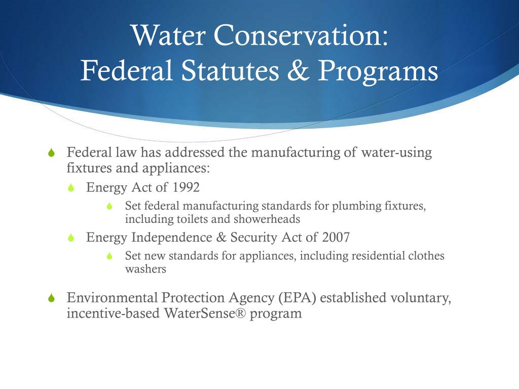 PPT - Conserving Water in New Residential Construction PowerPoint ...
