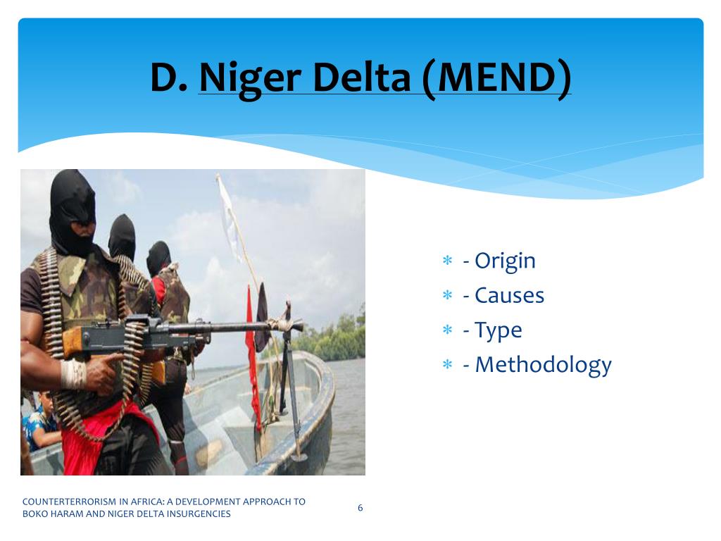 PPT - COUNTERTERRORISM IN AFRICA: A DEVELOPMENT APPROACH TO BOKO HARAM ...