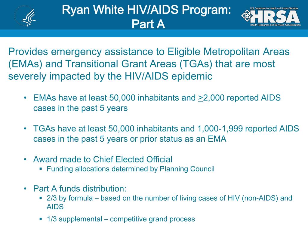 PPT - Ryan White HIV/AIDS Treatment Extension Act Administrative ...