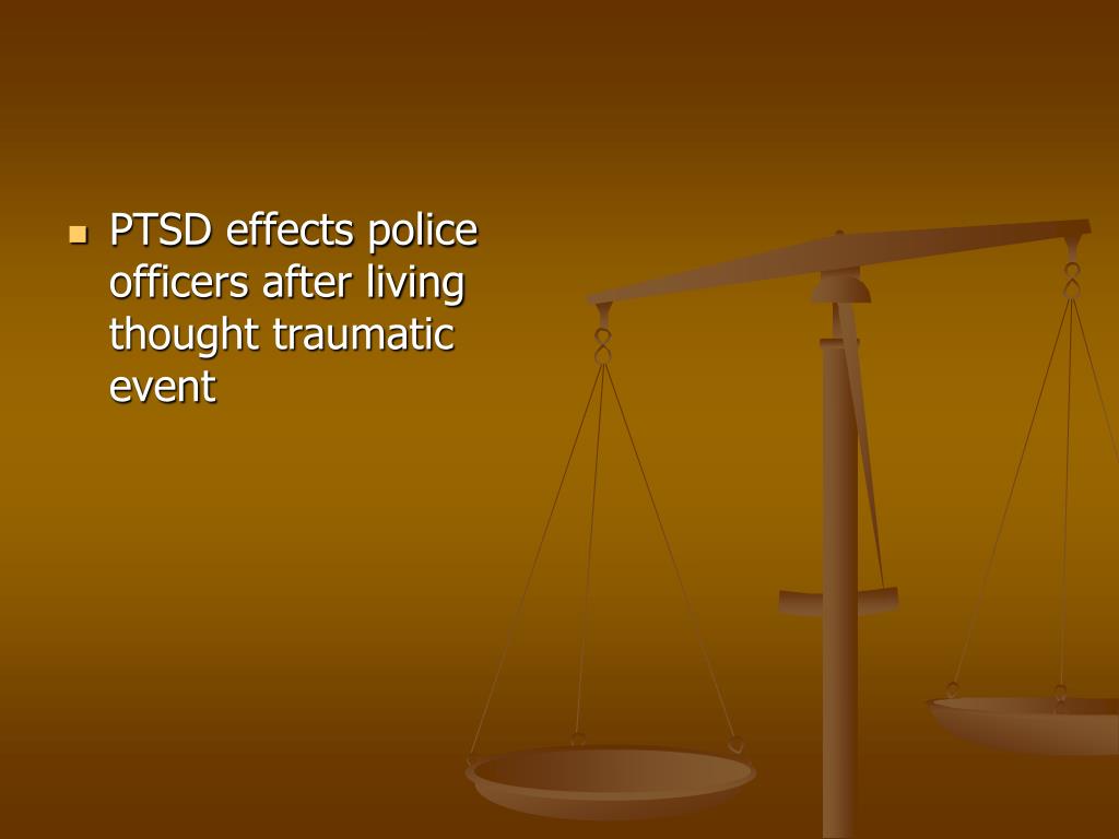 PPT - Stress in Police Departments PowerPoint Presentation, free ...