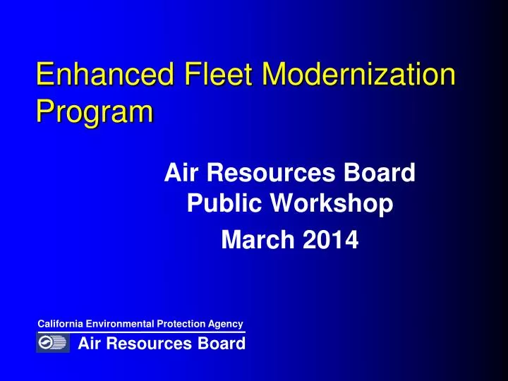 PPT - Enhanced Fleet Modernization Program PowerPoint Presentation ...