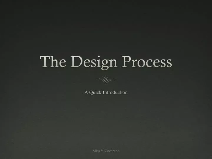 PPT - The Design Process PowerPoint Presentation, free download - ID ...
