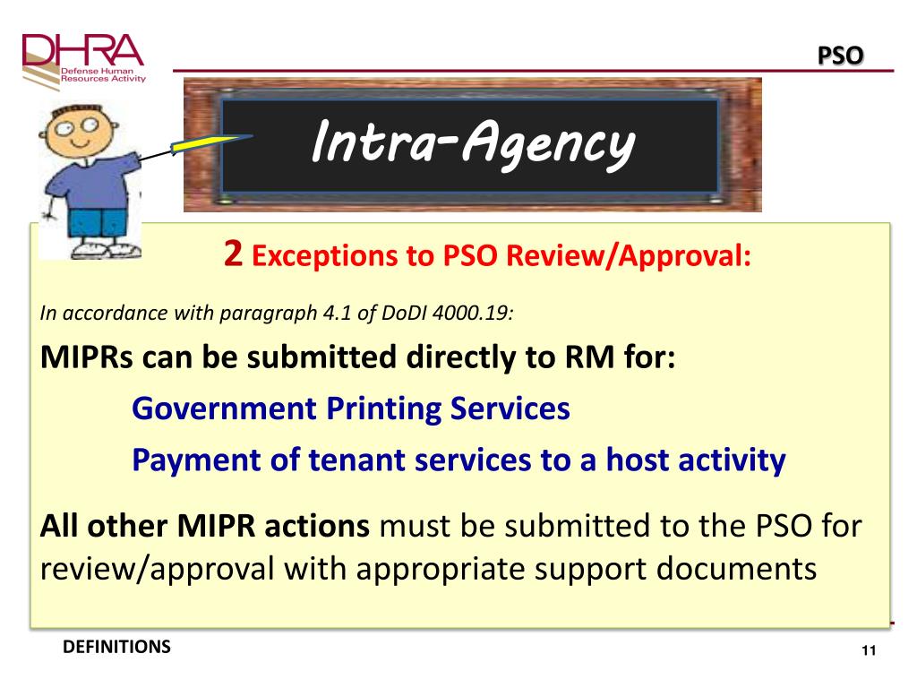 PPT - MIPR Packages ( MILITARY INTERDEPARTMENTAL PURCHASE REQUEST ...
