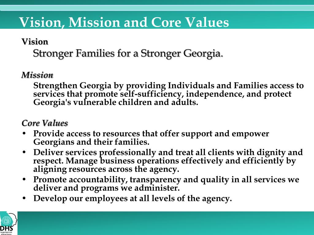 PPT - Georgia Department of Human Services: Agency Overview PowerPoint ...