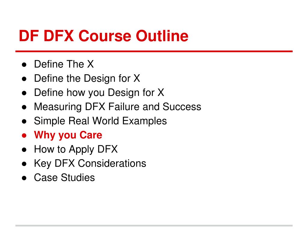 PPT - Design for DFX April 15, 2015 Mark Rockwell Geno Scalcucci John ...