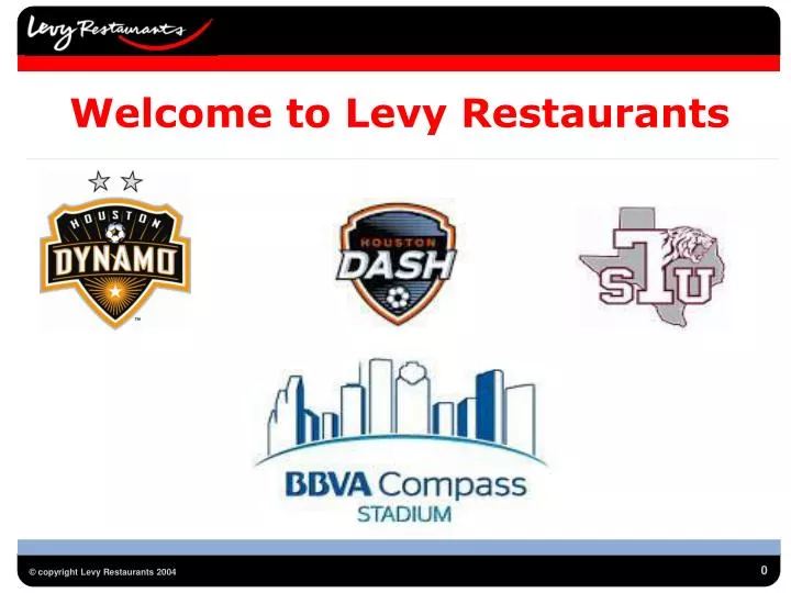 PPT - Welcome to Levy Restaurants PowerPoint Presentation, free ...